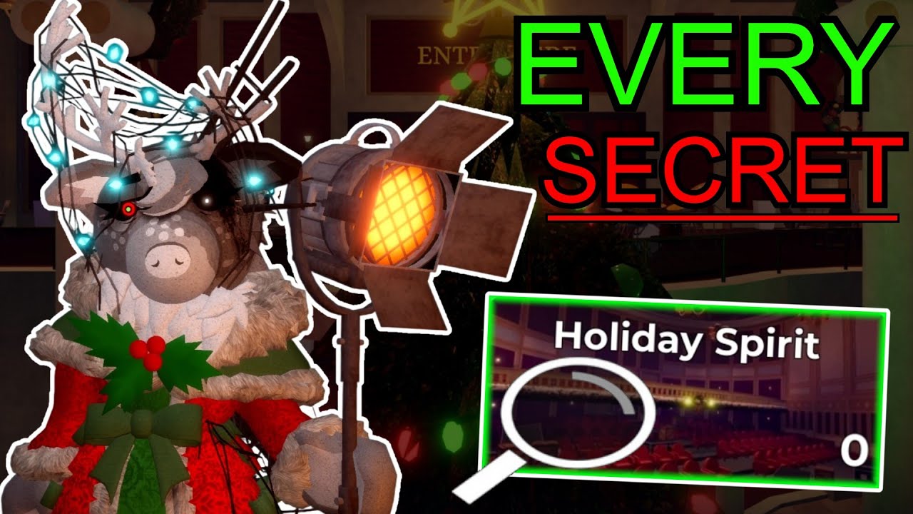 EVERY SECRET in the NEW Piggy Holiday Spirit Chapter! | Roblox Piggy ...