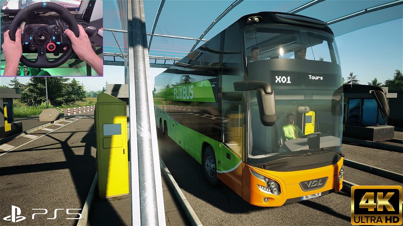 Fernbus Simulator PS5 | VDL Double Decker Bus Gameplay with Logitech ...