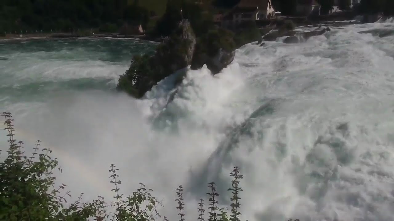 Cascada Rinului ( cea mai mare din Europa ) - YouTube