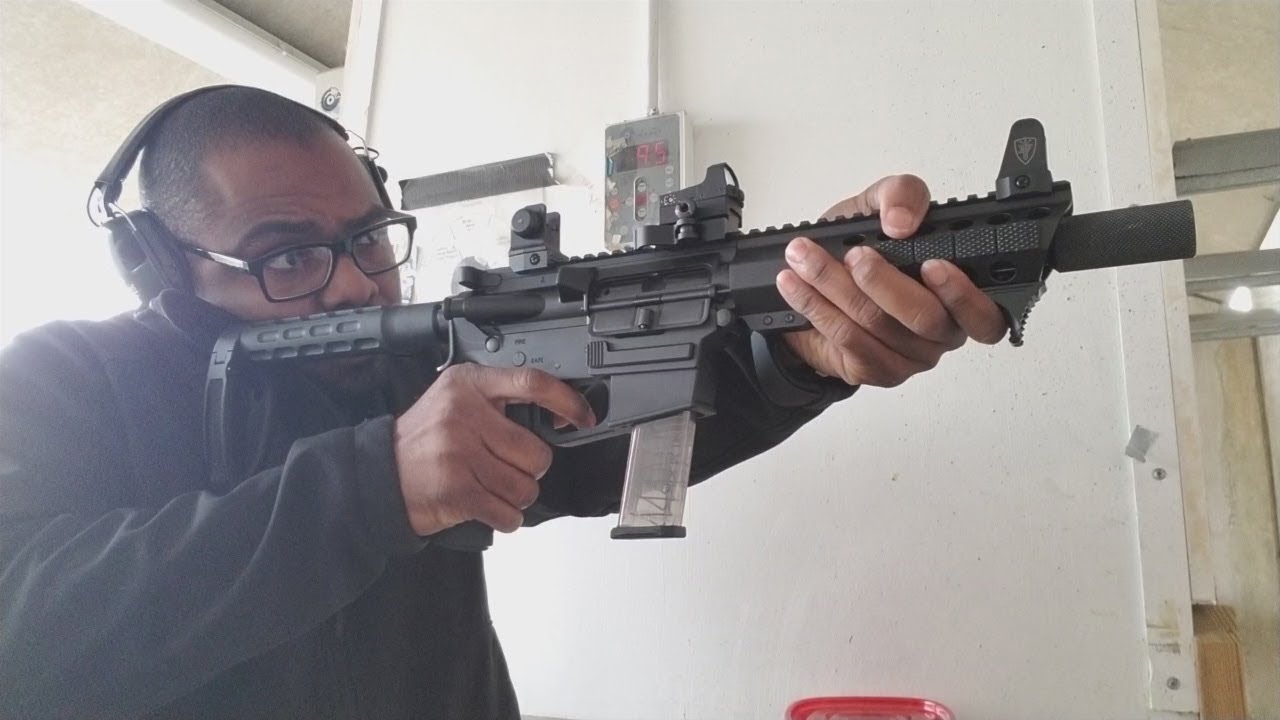 Gear Head Works Mod 1 Tailhook Pistol Brace & Kak Buffer tube - YouTube