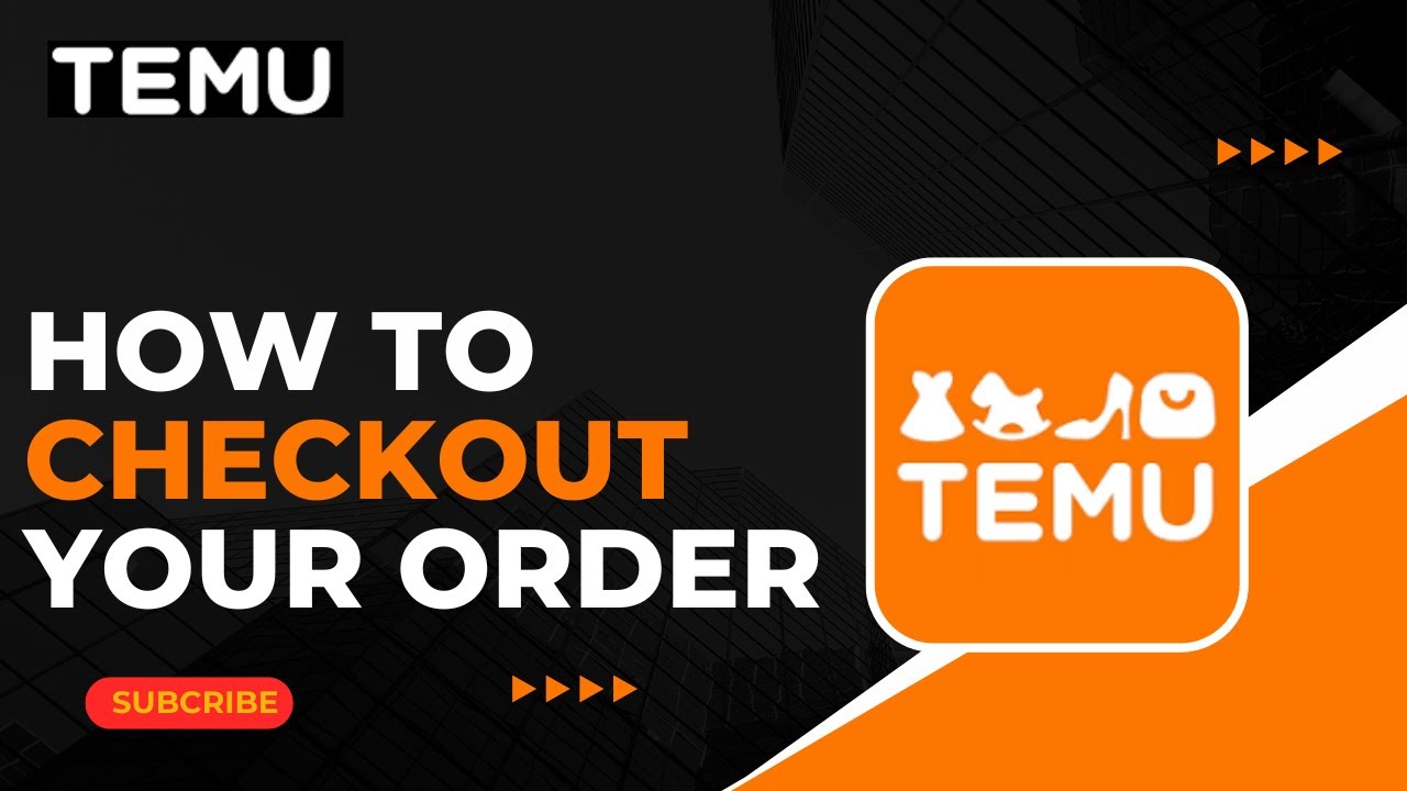 How to Checkout on Your Order on Temu ! - YouTube