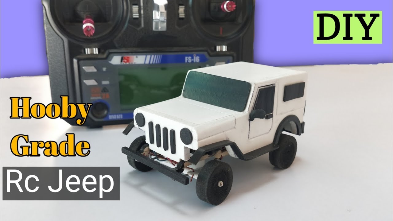 DIY How To Make Rc Jeep At Home | off-road jeep | #jeep #rccar #thar ...