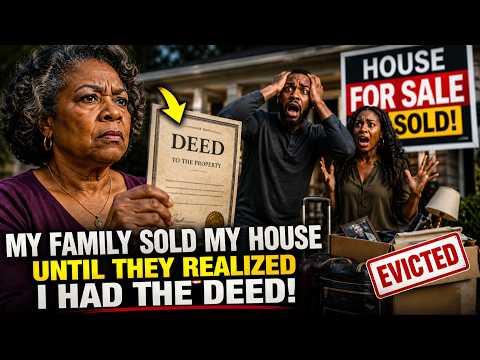 My family sold my grandmother’s house from under me—until they realized I held the DEED...