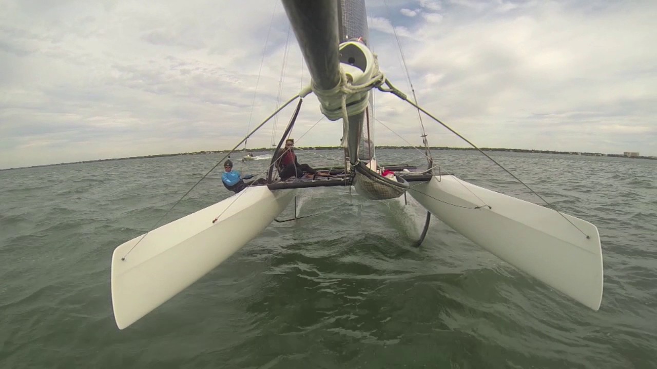 Nacra 20 carbon FCS - YouTube