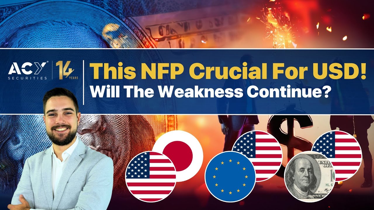 Lead Up to The NFP and the US Dollar in a Tight Spot - YouTube