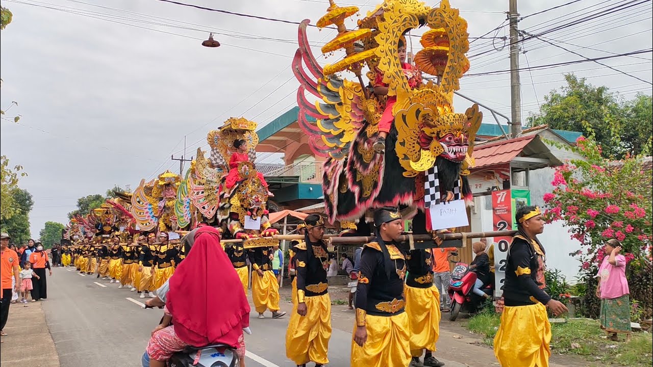 Satria denawa - gala gala desa lempong jatianom susukan - YouTube