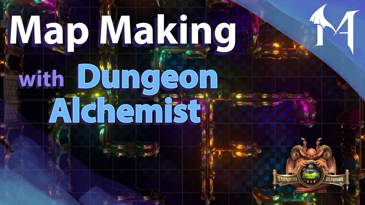 Map Making | Building with Dungeon Alchemist - YouTube