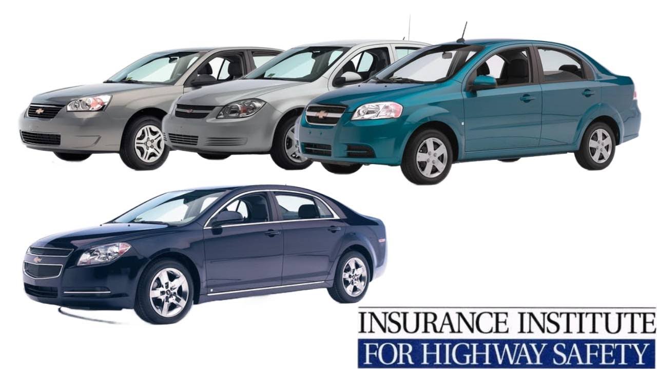 IIHS Bumper Test Chevrolet (2007-2009) - YouTube