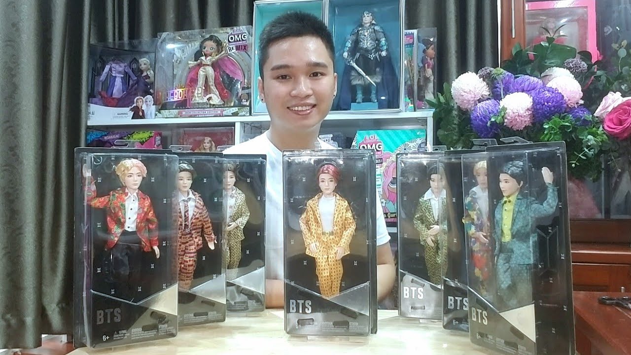Búp Bê BTS Review Mở Hộp - YouTube