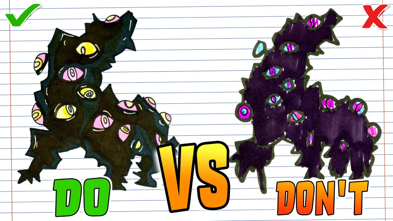 Drawing tutorial ABSTRACTED KAUFMO from The Amazing Digital Circus ...