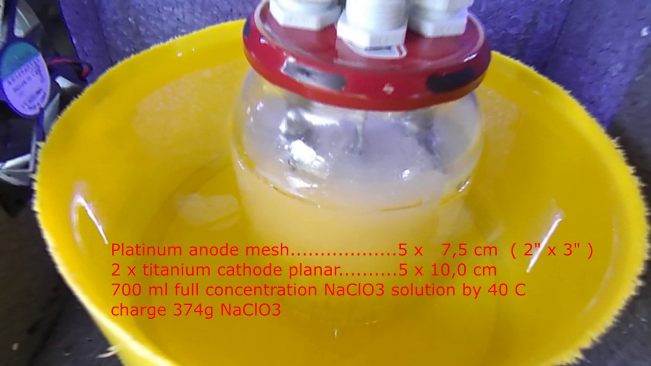 NaClO4 Cell - 1 - YouTube