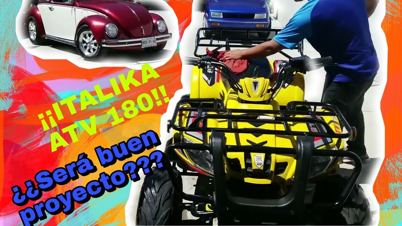 Cuatrimoto Italika ATV 180 2020!! / Buscando nuevo proyecto /Ricardo ...