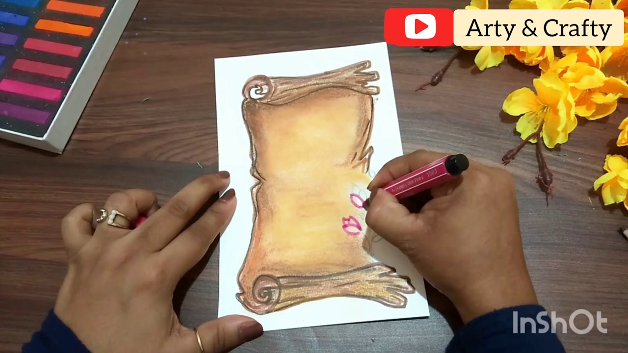 Antique Border | Border Design on Paper | Front Page Design | Borders ...