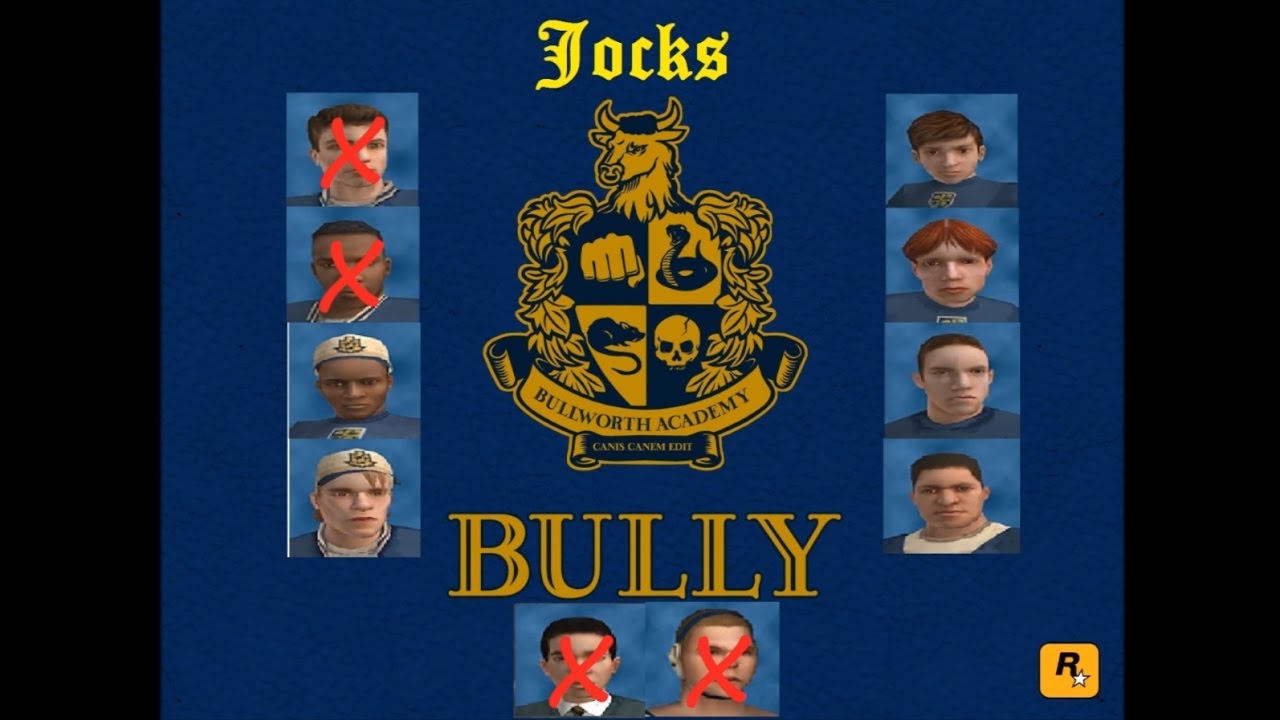 Bully SE: Damon West (Boss Health) vs Jocks (No Bosses) (Full HD) - YouTube