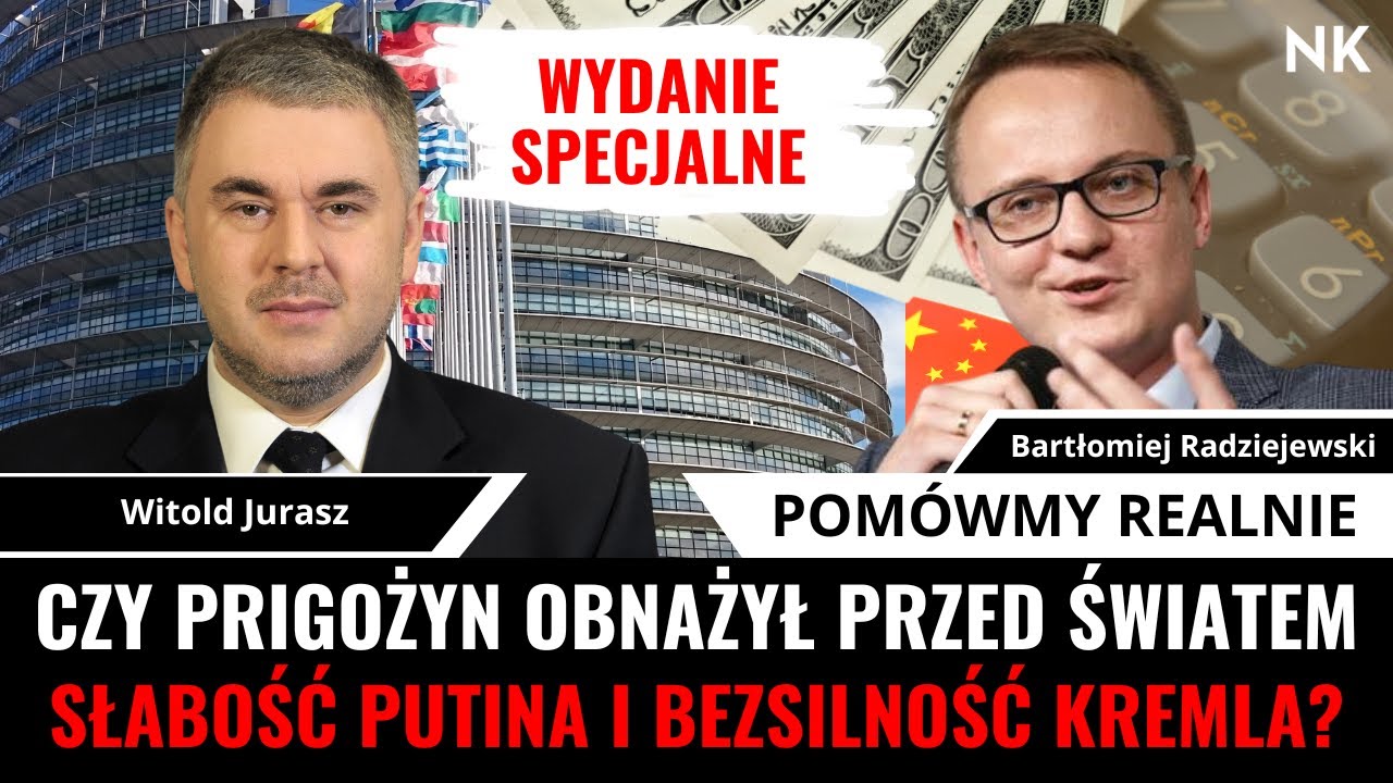 POMÓWMY REALNIE - LIVE: JURASZ vs. RADZIEJEWSKI: CZY PRIGOŻYN ZACHWIAŁ ...