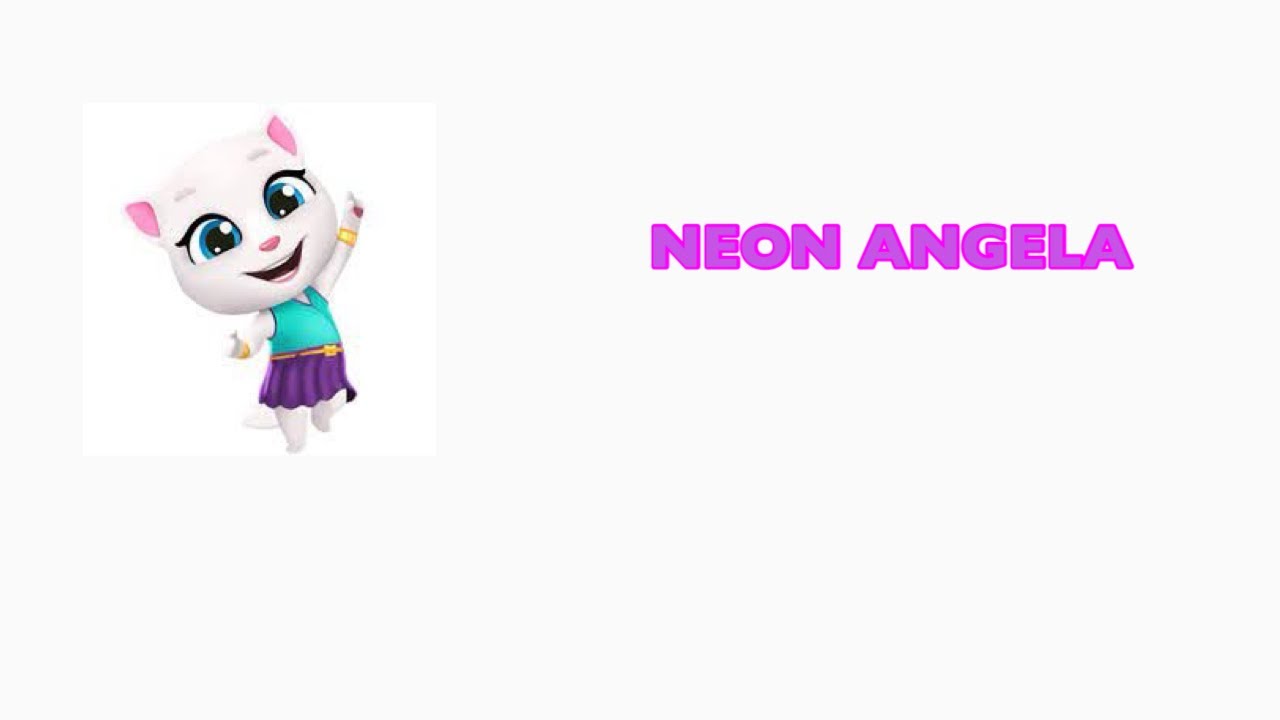 Talking Tom Gold Run [GAMEPLAY PART 7]— NEON ANGELA - YouTube