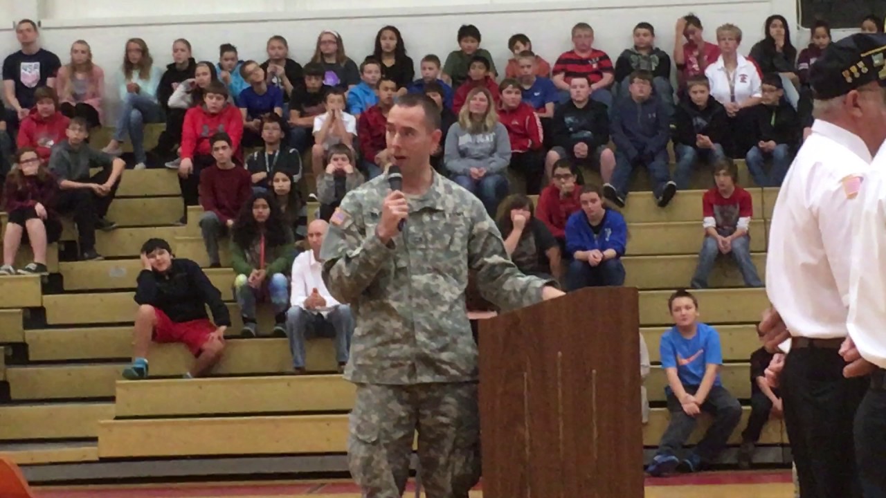 Shawano Middle School Surprise Return Home - YouTube