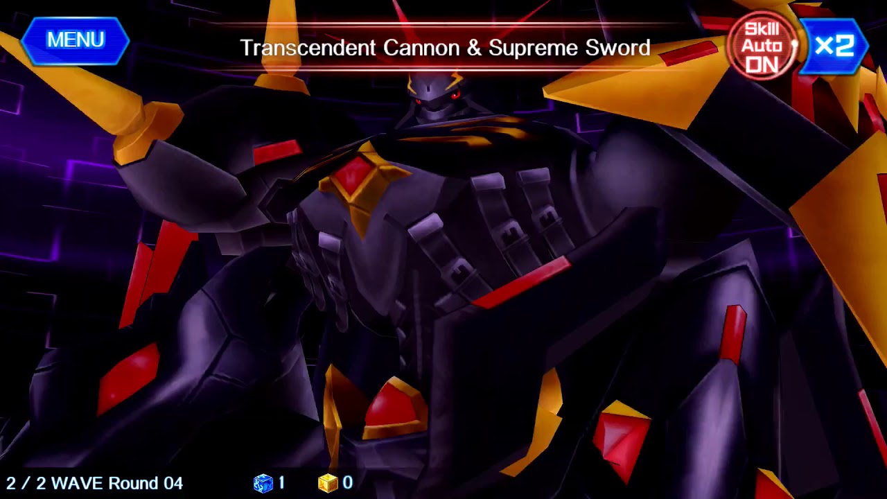 Half-Hour Auto Skill Omegamon Alter-B SUPREME STAGE - Digimon Links ...