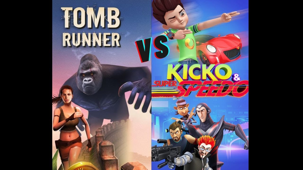 🕍Tomb Runner -Temple Raider 🆚🦶 Kick & Super Speedo 🦹‍♂️. - YouTube