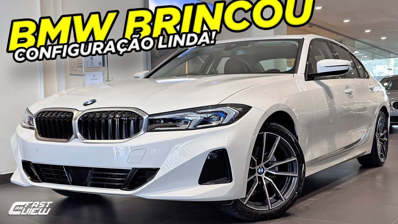 NOVA BMW 320I SPORT GP 2025 CONFIGURAÇÃO LINDA COM MUITOS ITENS DE ...