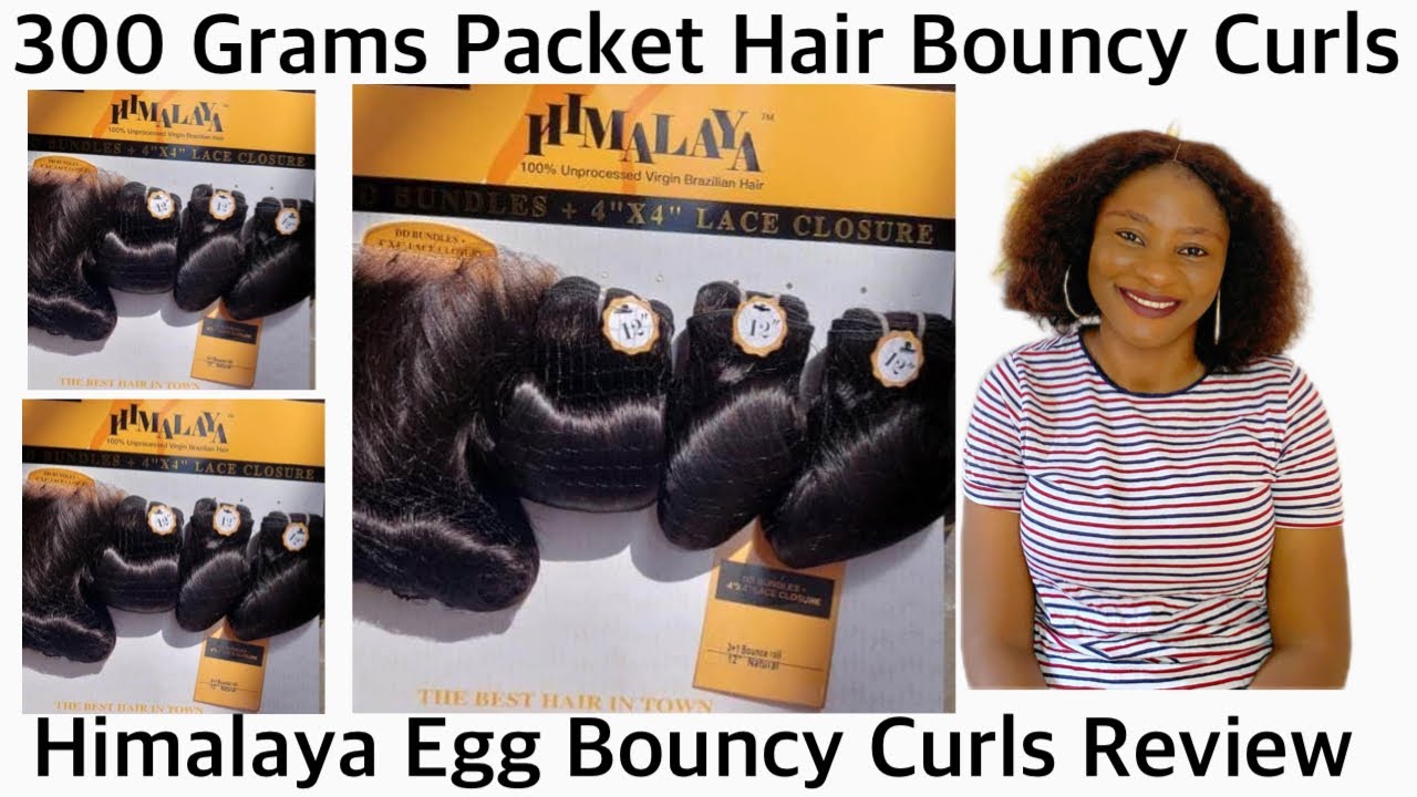 Himalaya Egg Bouncy Curls Packet Human Hair Review Plus How It Looks ...