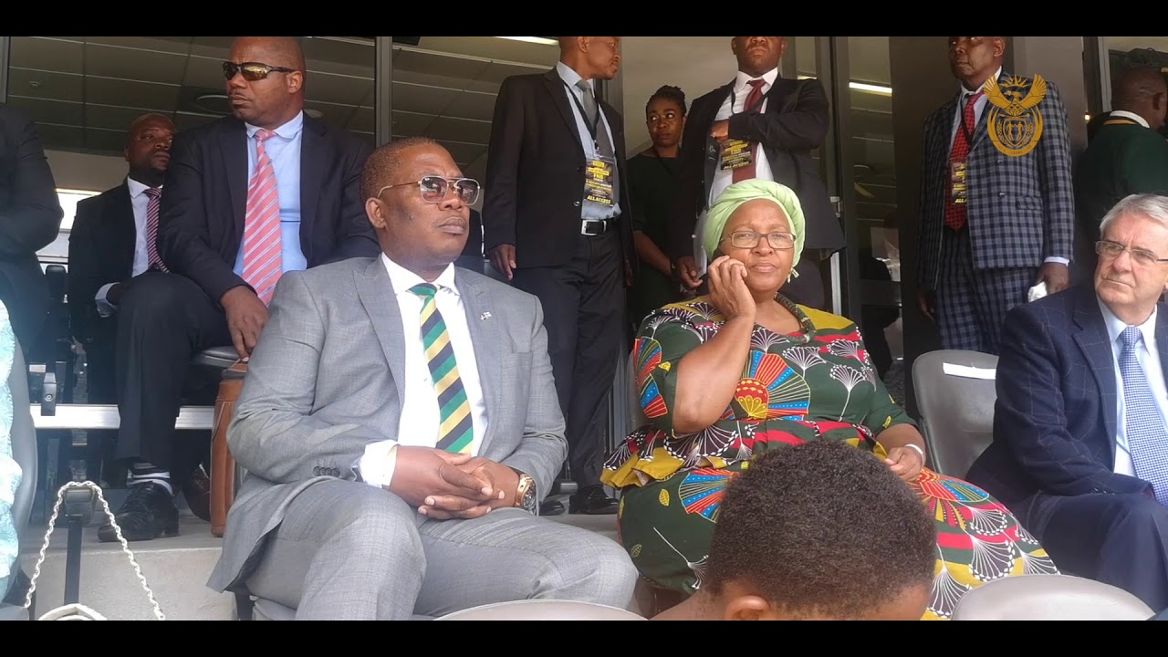 President Ramaphosa attends National prayer day at FNB stadium - YouTube