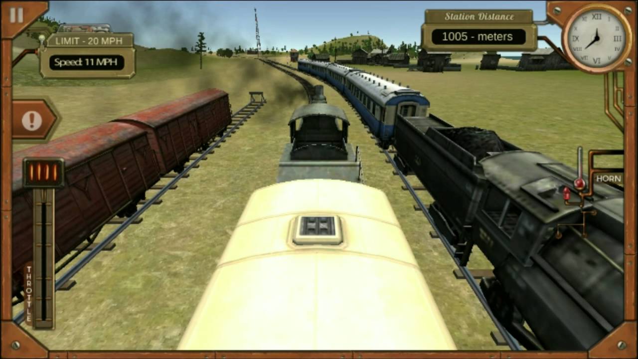 Rail Road Train Simulator ™ 16 Android Game Play | Mission 1 First Ride ...