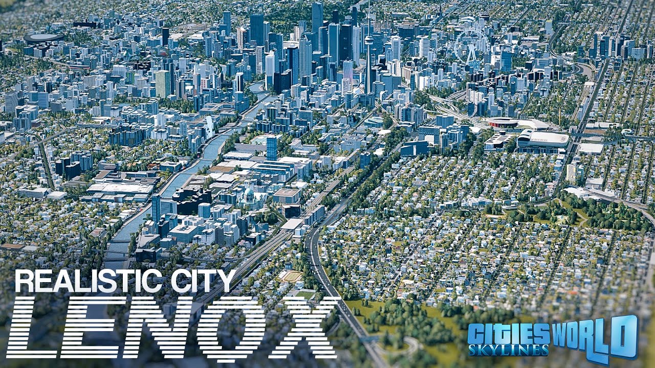 Realistic City 2021 | CitiesSkylinesWorld Trailer - Cities: Skylines ...