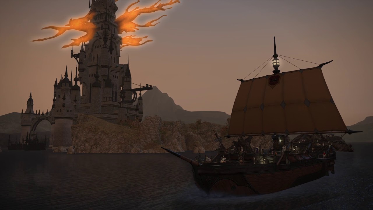 FINAL FANTASY XIV Ocean Fishing Mount and Minion - YouTube