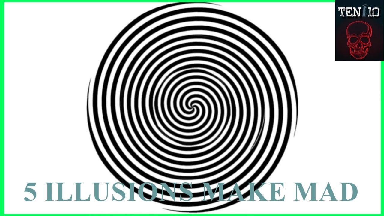 5 illusions make you mad - YouTube