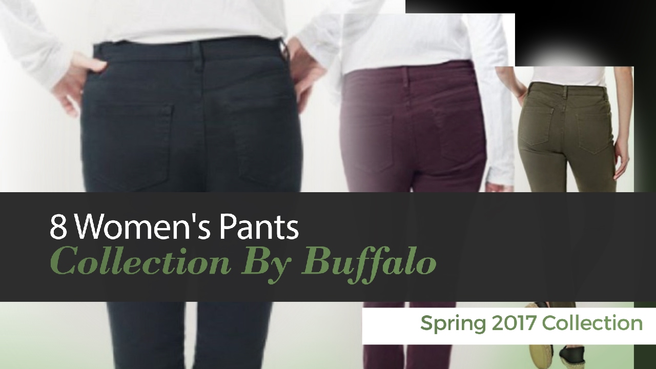 8 Women's Pants Collection By Buffalo Spring 2017 Collection - YouTube