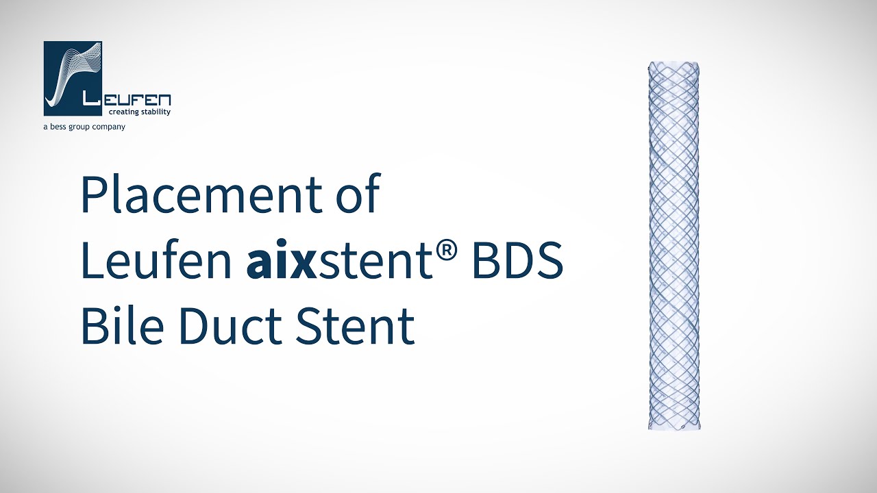 Placement Of Aixstent® Bds Bile Duct Stent Youtube