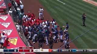 Angels vs. Mariners full brawl! (Home Feed) by @Golden Sports - eDayFm