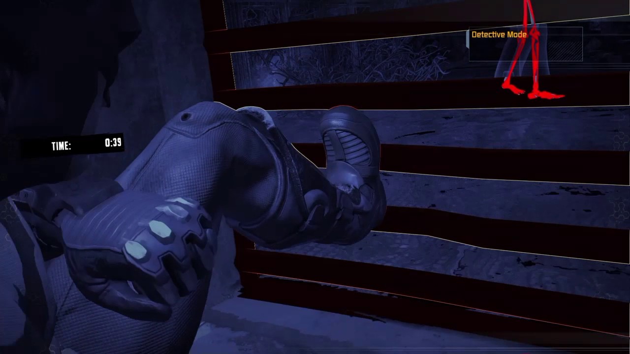 Batman Return to Arkham Invisible Predator Extreme Predator Room - YouTube