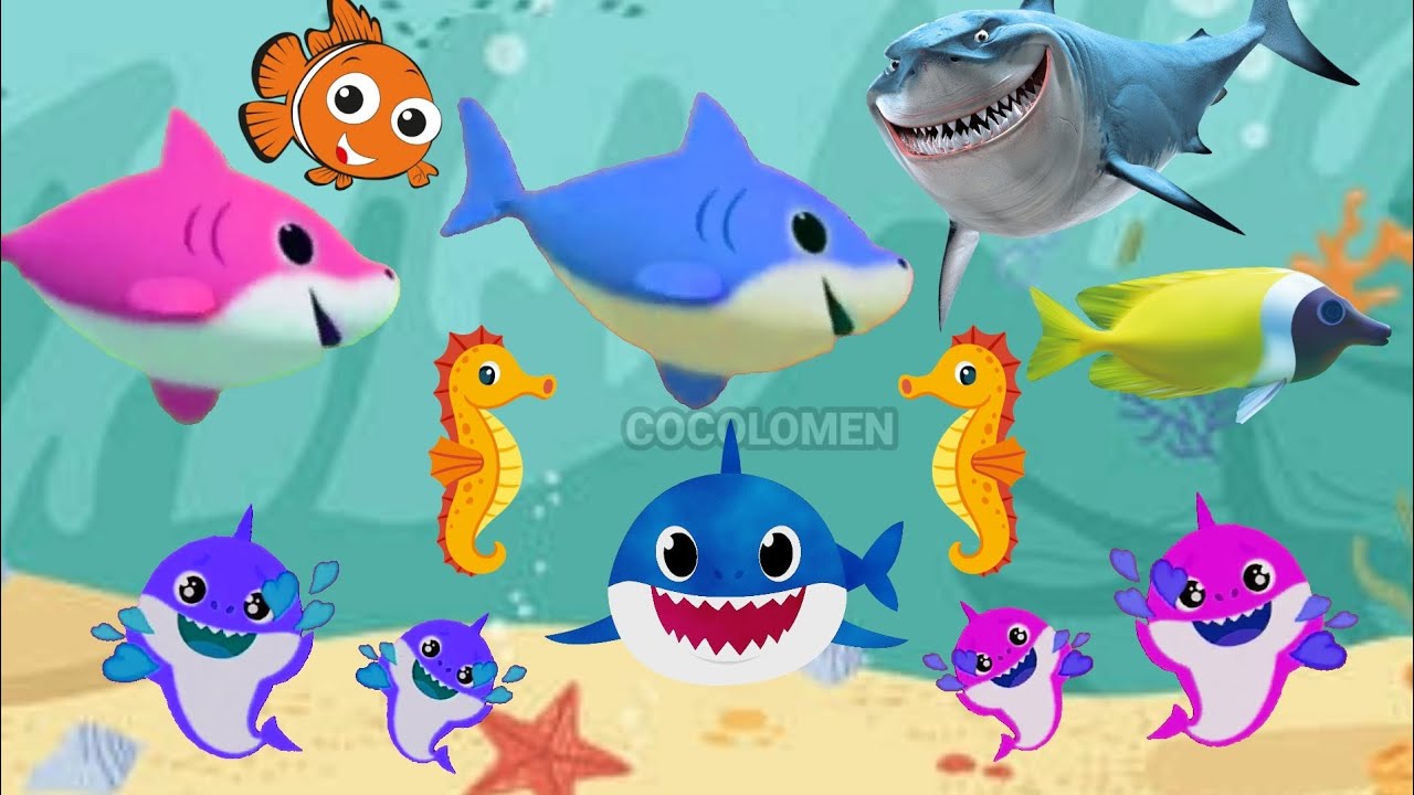 Baby Shark song | Baby Shark Under Sea | Baby Shark doo doo doo ...