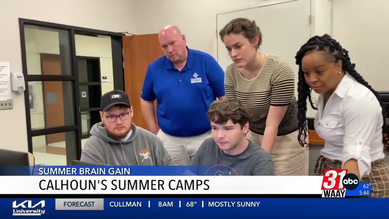 Summer Brain Gain: Calhoun's Summer Camps - YouTube