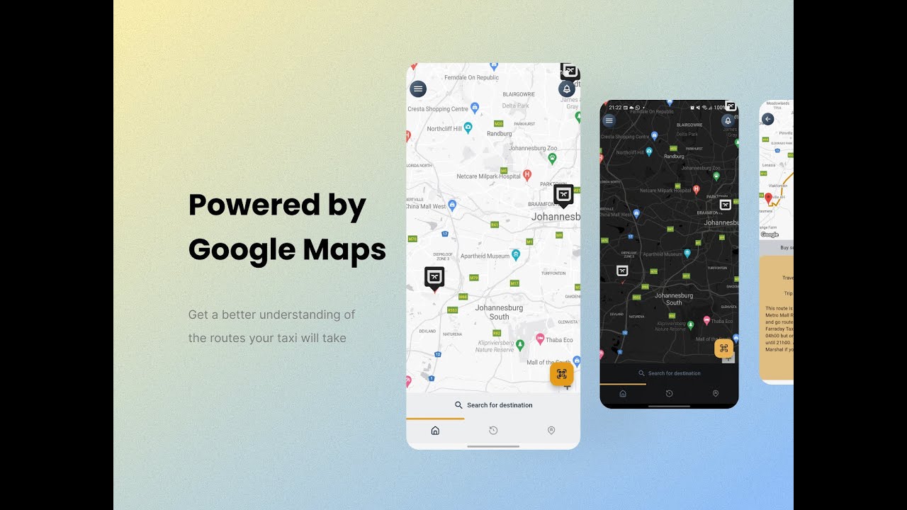 TaxiFlex - Google Maps Platform Hackathon - YouTube