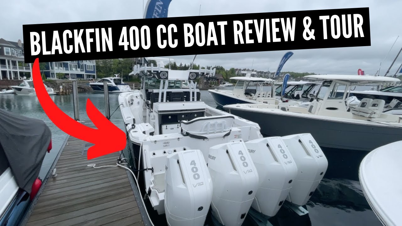 Blackfin 400 CC Boat Review & Tour - YouTube