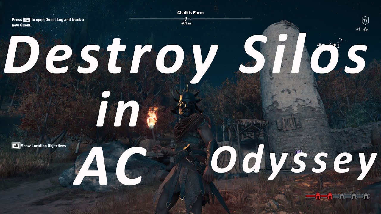 Assassin's Creed: Odyssey - How to Destroy Silos - YouTube