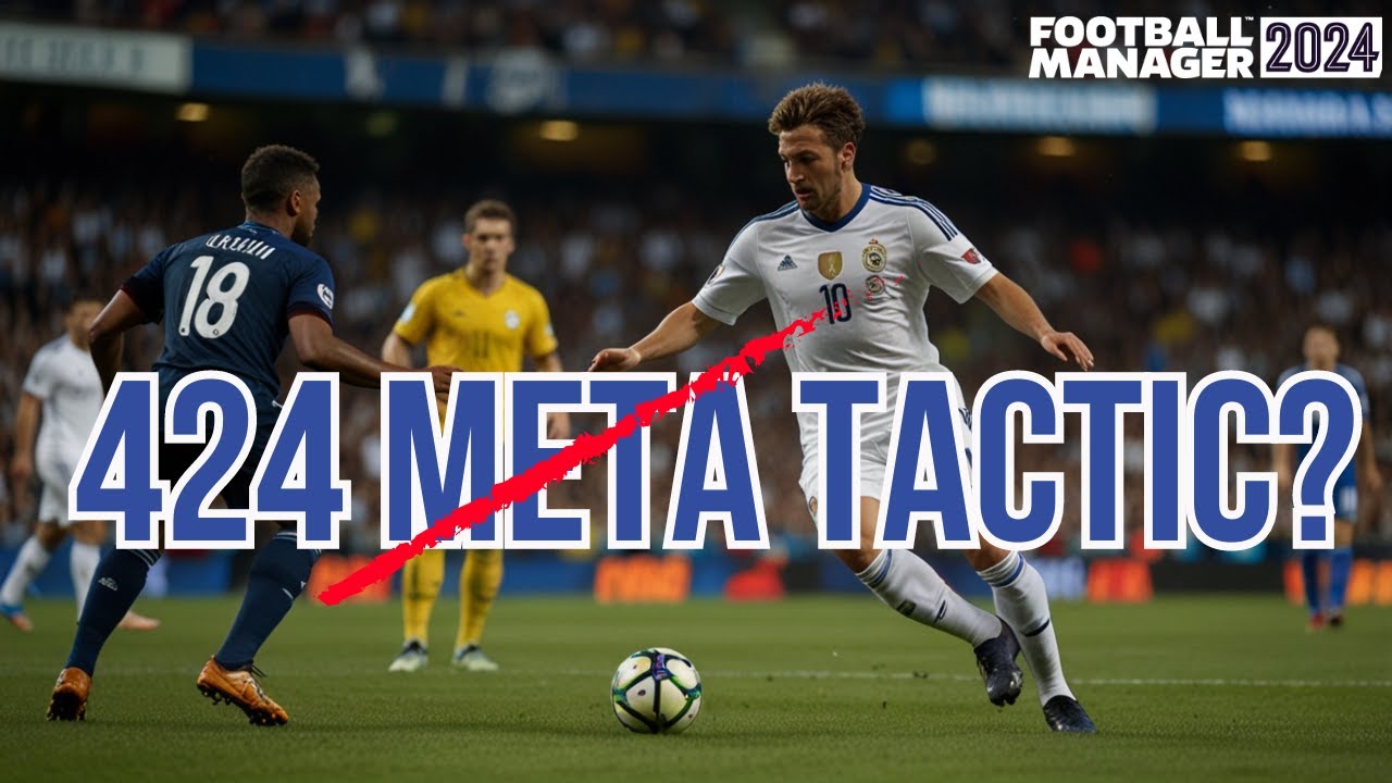 I Tested The META 424 Tactic With 100% Win Rate! Football Manager 2024 ...