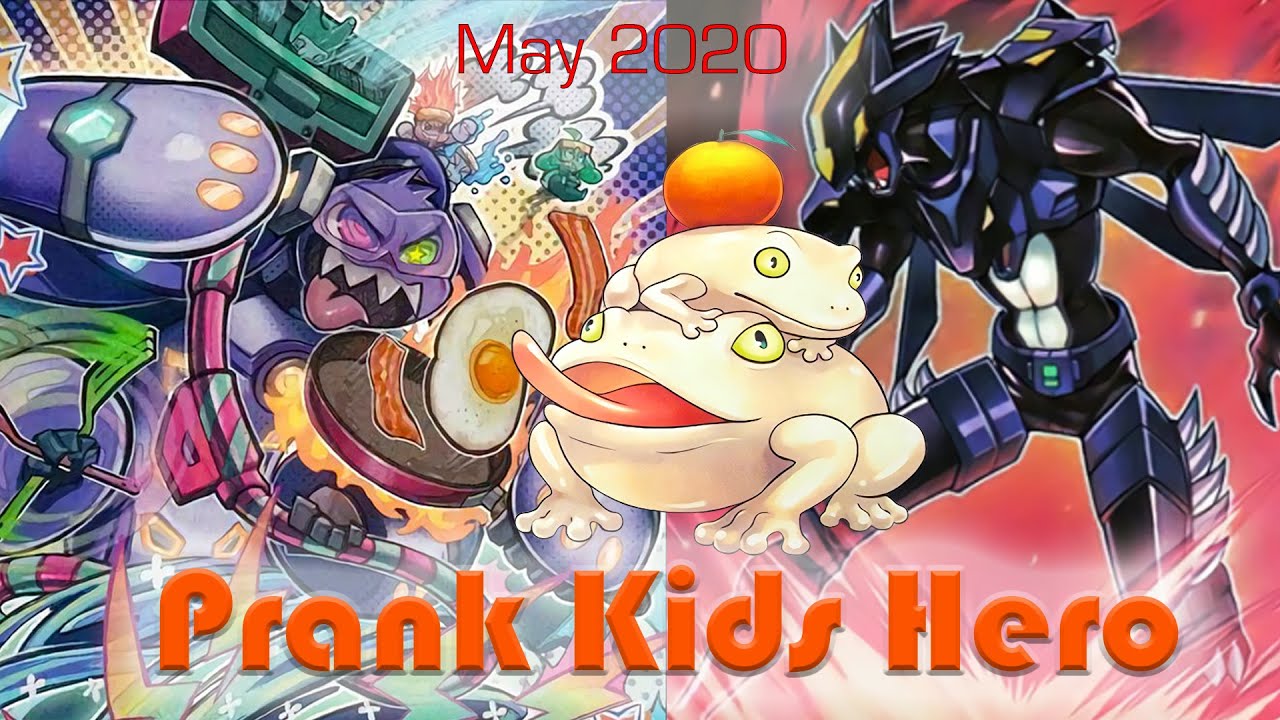 Prank Kids Hero Yu-Gi-Oh! May 2020 deck replays - YouTube