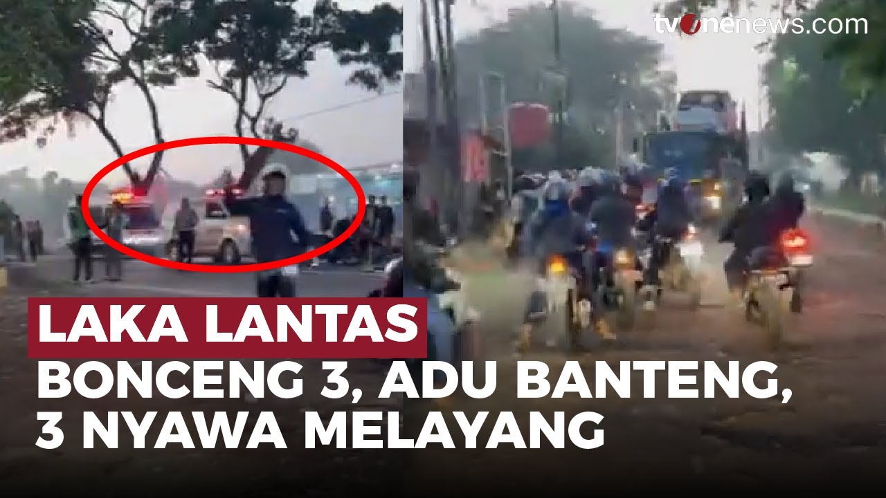 Bonceng 3 di Jalan Kali Malang, Motor Adu Banteng, 3 Nyawa Melayang ...