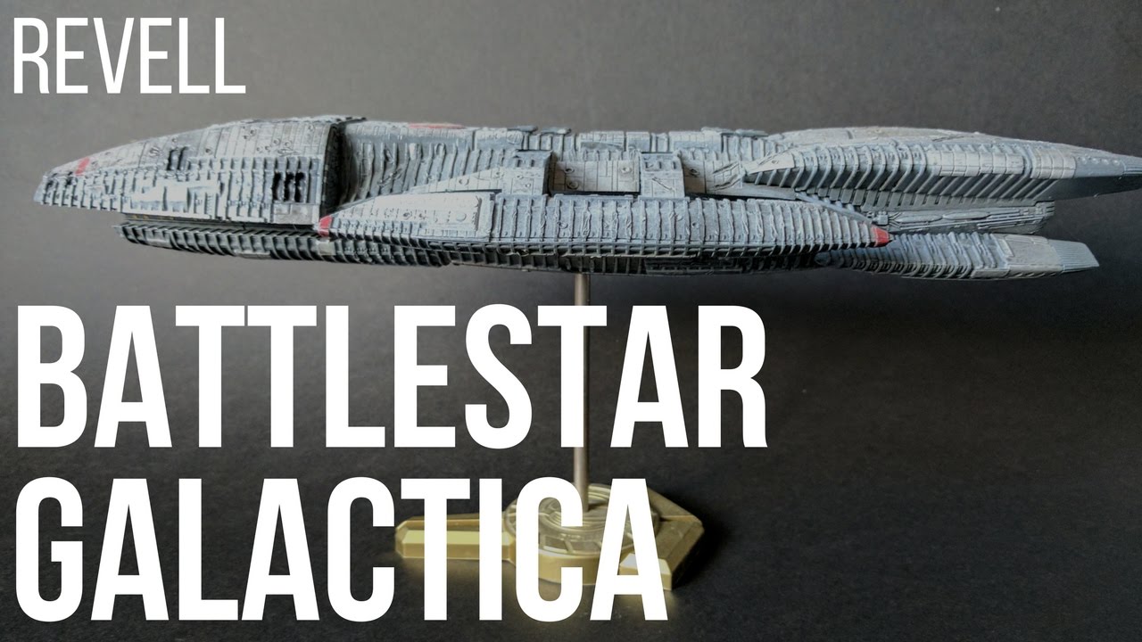 Battlestar Galactica Model Kit by Revell and Moebius - YouTube