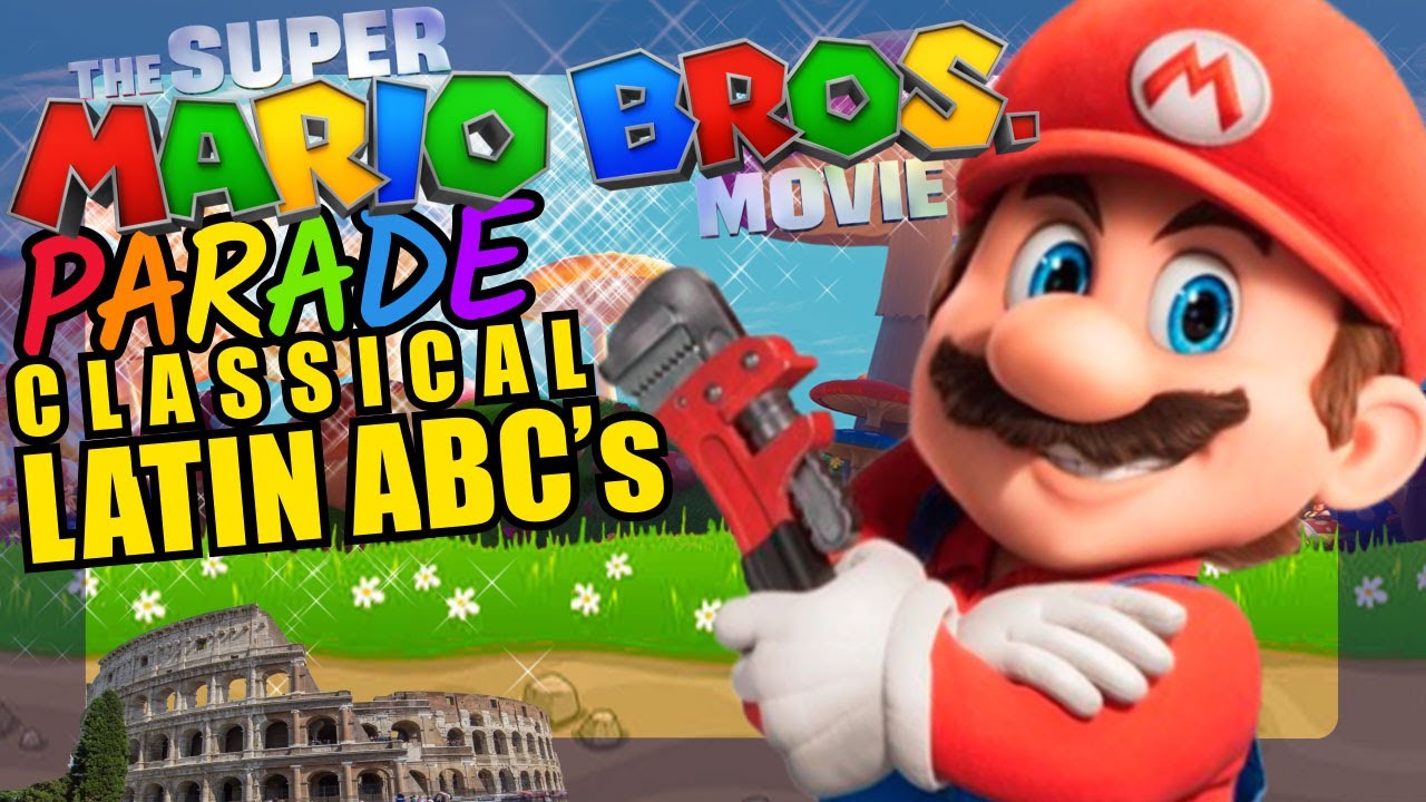 Super Mario Mario Luigi Teaching the Classical Latin Alphabet ...