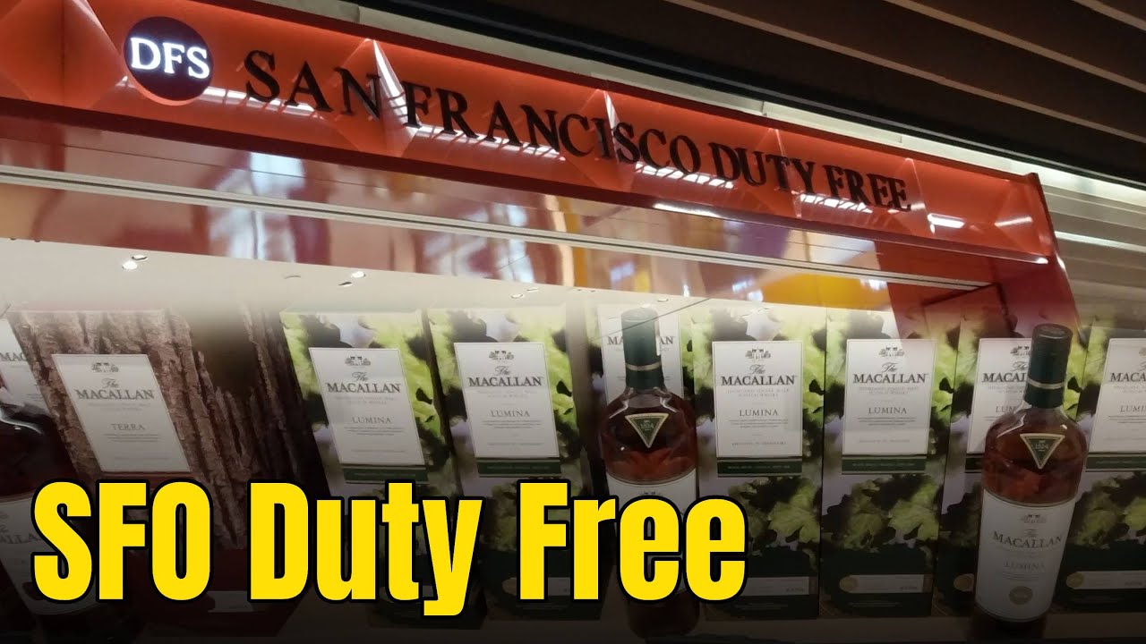 Store Tour - SFO Duty Free - Boring! - YouTube