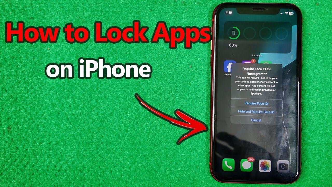 How to Lock Apps on iPhone | iOS 18 - YouTube