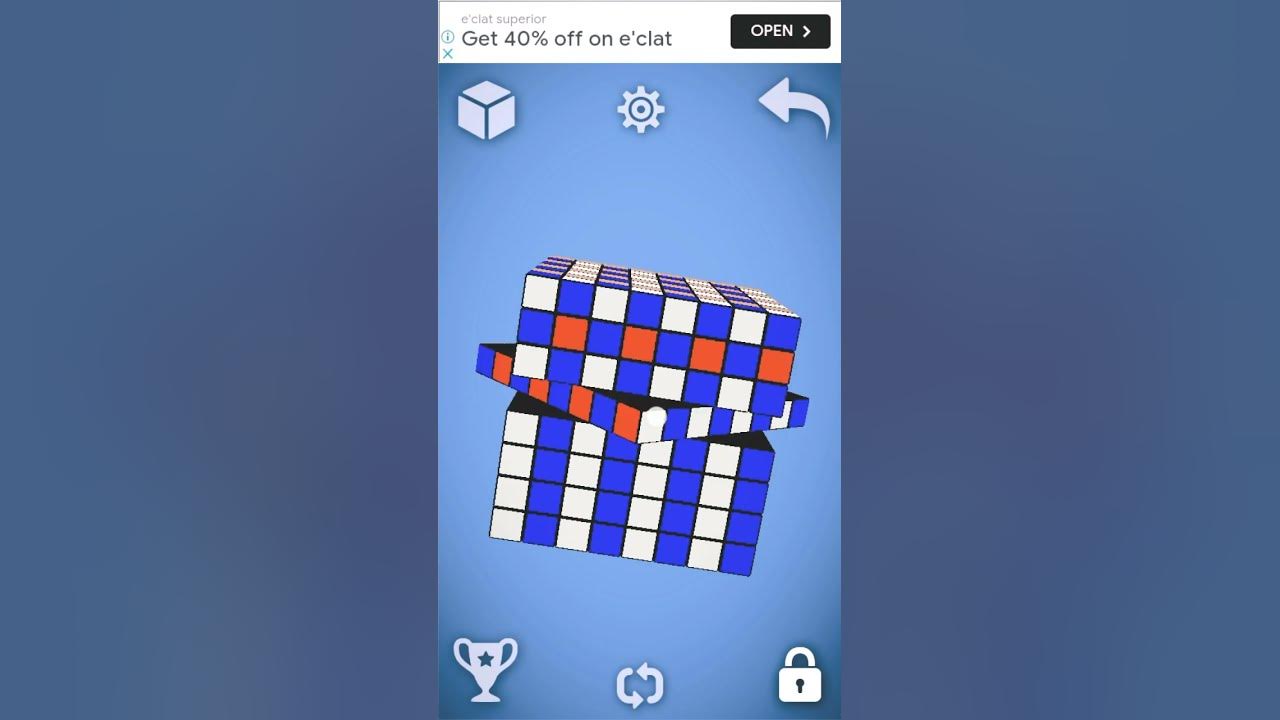 Cube 8by 8 Best 😱pattern😈👿 Shorts Cube Youtube