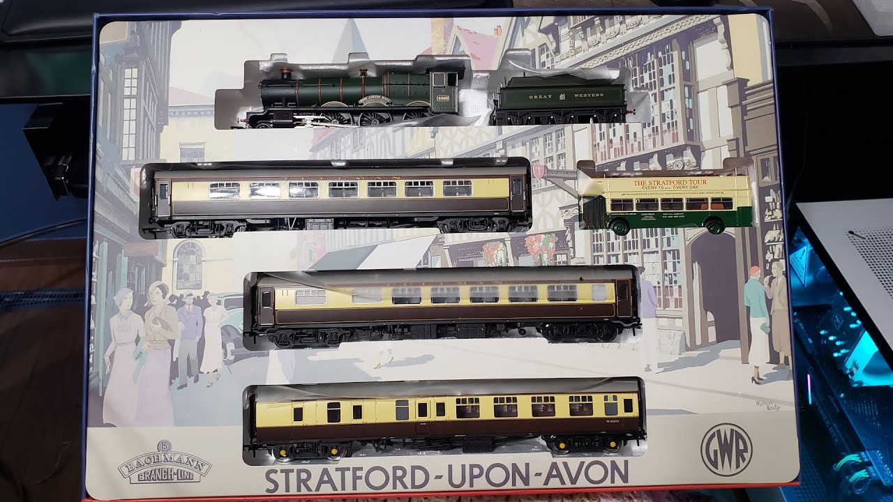 Bachmann Shakespeare Express Train Pack Unboxing - YouTube
