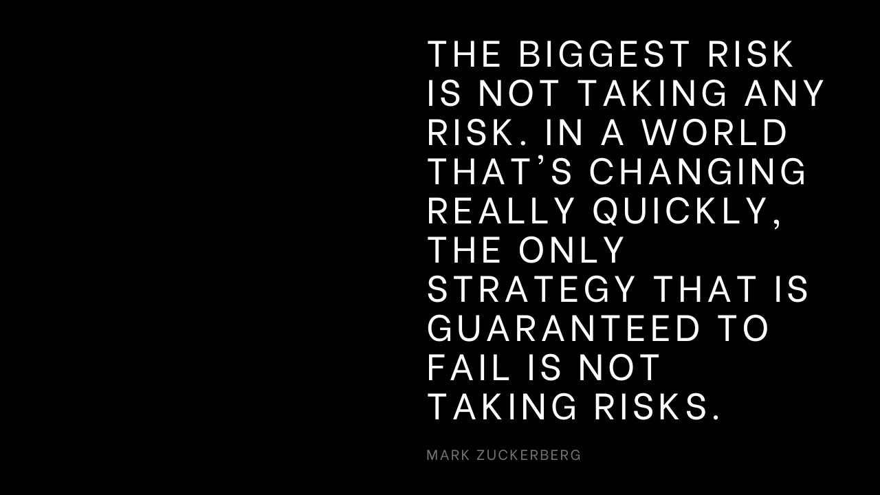 Embrace Risk: Mark Zuckerberg's Blueprint for Embracing Change and ...