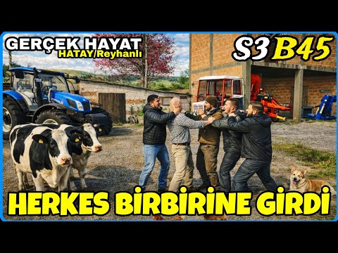 KÜÇÜK BİR KÜMES YAPTIM🔸️KÖY KARIŞTI🔸️HERKES BİRBİRİNE GİRDİ🔸️YENİ MUHTAR❓️FS25 GERÇEK HAYAT